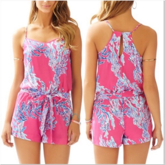 Lilly Pulitzer | Pants & Jumpsuits | Lilly Pulitzer Dusk Romper In ...